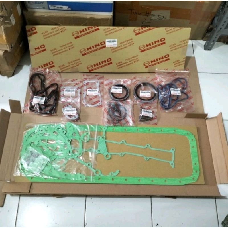 Jual GASKET KIT PACKING SET PAKING FULL SET HINO LOHAN 500 04111-E0K73 | Shopee Indonesia