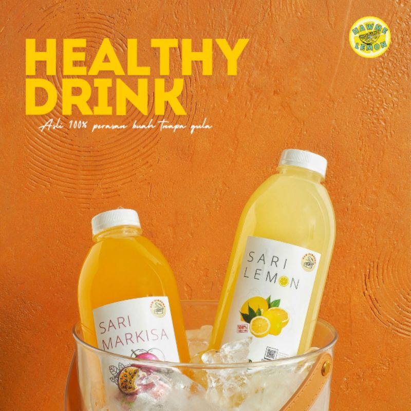 Jual Sari Markisa + Sari Lemon || TANPA GULA || HALAL (JNE/OJOL ...