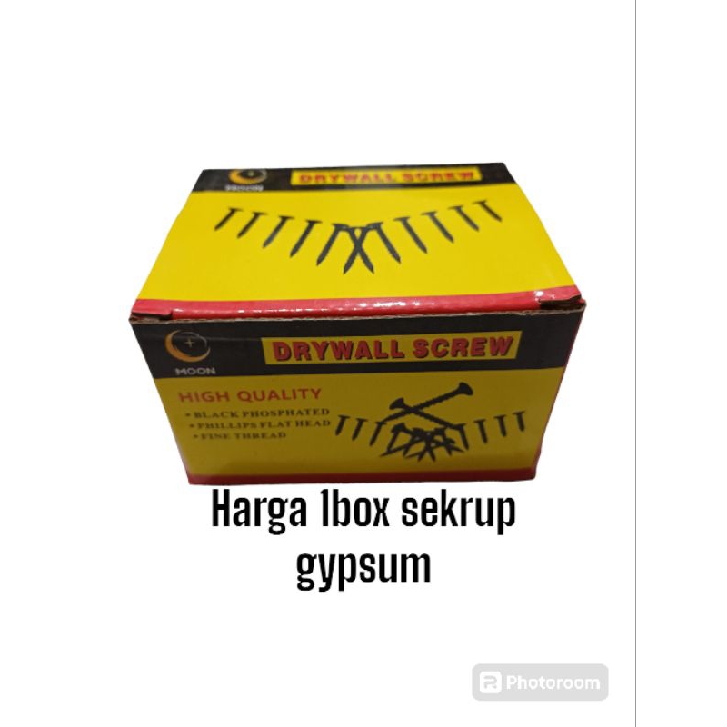 Jual Sekrup gipsun 4cm skrup gipsum 11/2" | Shopee Indonesia