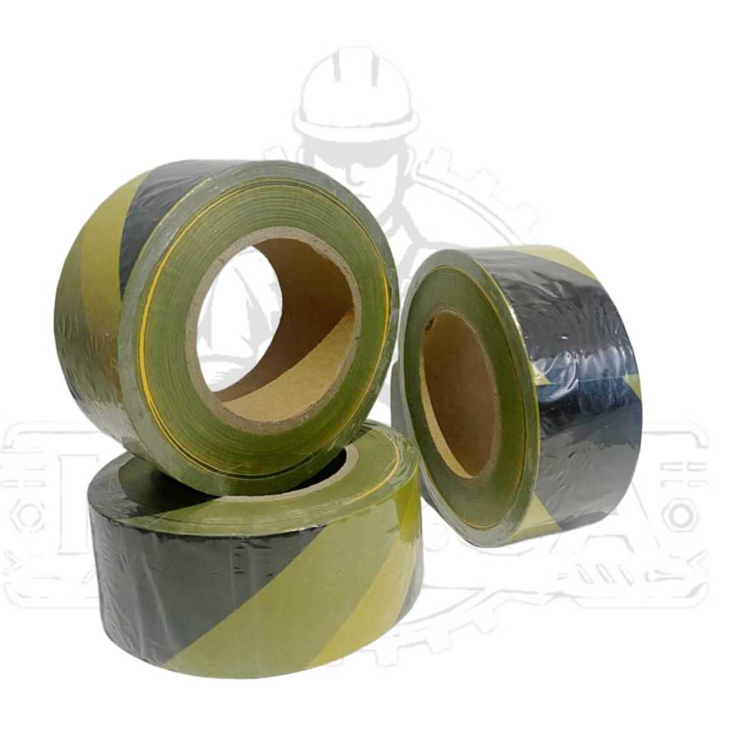 Jual Police Line 2 Inch x 300 Meter Hitam Kuning Garis Polisi | Shopee ...