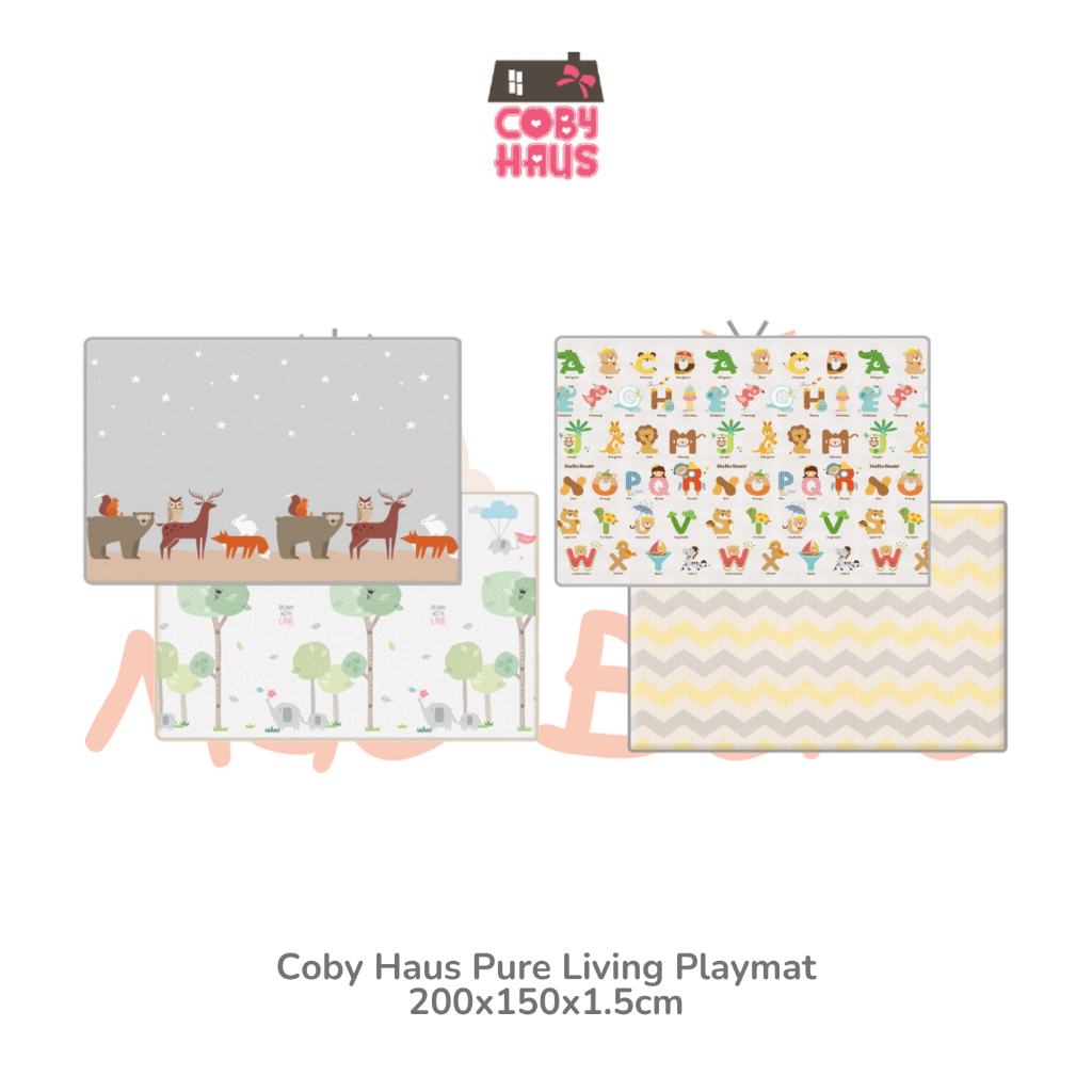 Jual Coby Haus Pure Living Playmat Matras Gulung Anak Bayi 200x150x1 ...