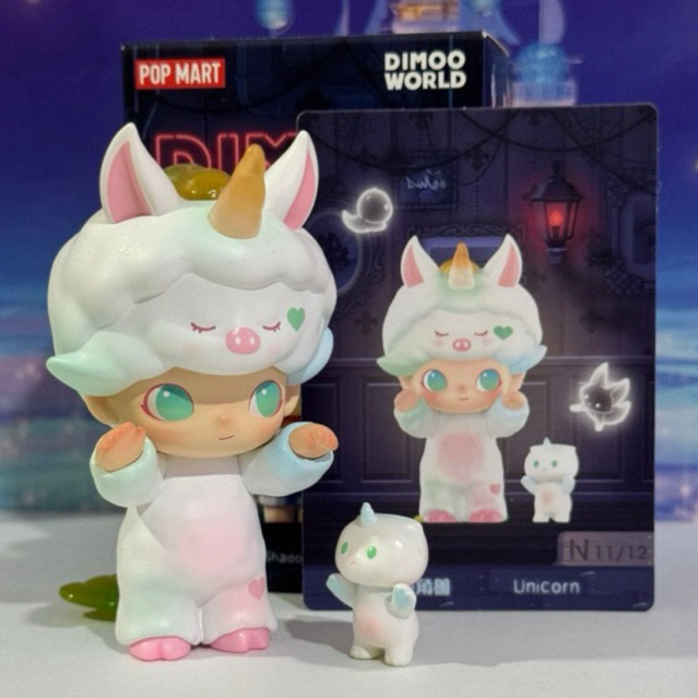Jual Pop Mart Dimoo No One Gonna Sleep Tonight Series - Unicorn ...