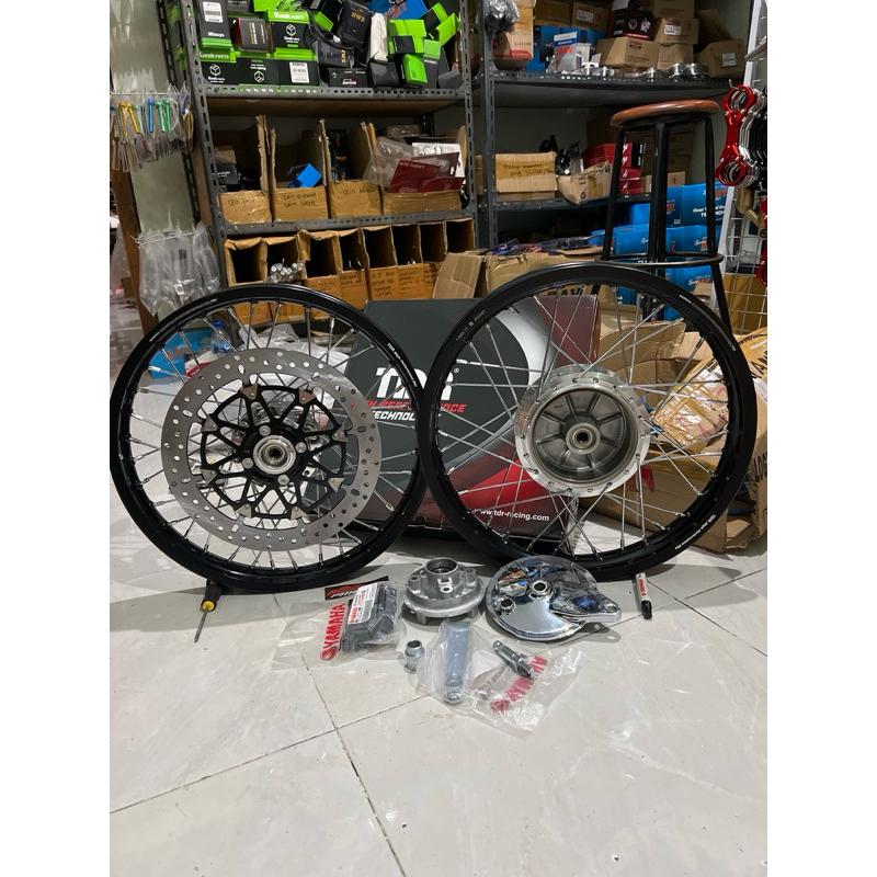 Jual velg set tromol Jupiter velg TDR paket velg set rxking pnp bubut ...