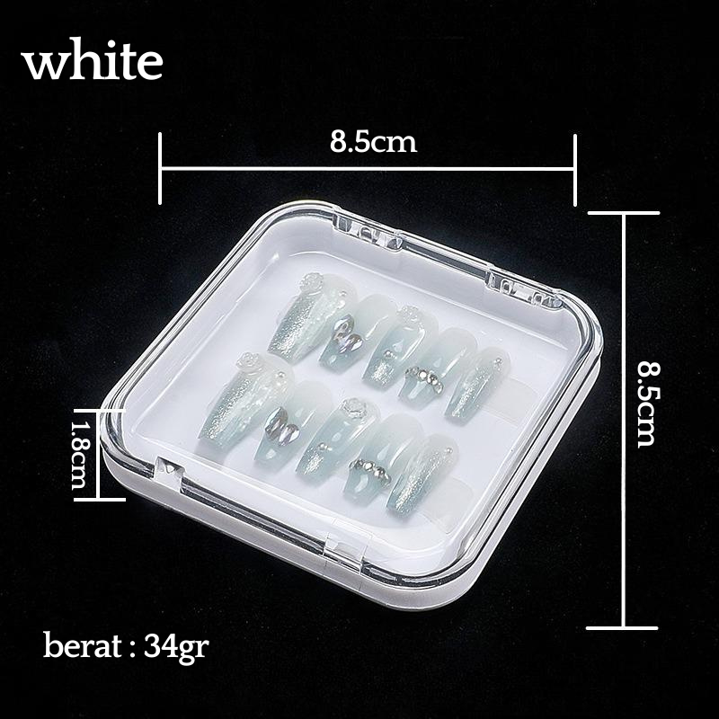 Jual MSY Kotak Kuku Palsu/Tempat Fake Nails Display/Nail Storage Box ...
