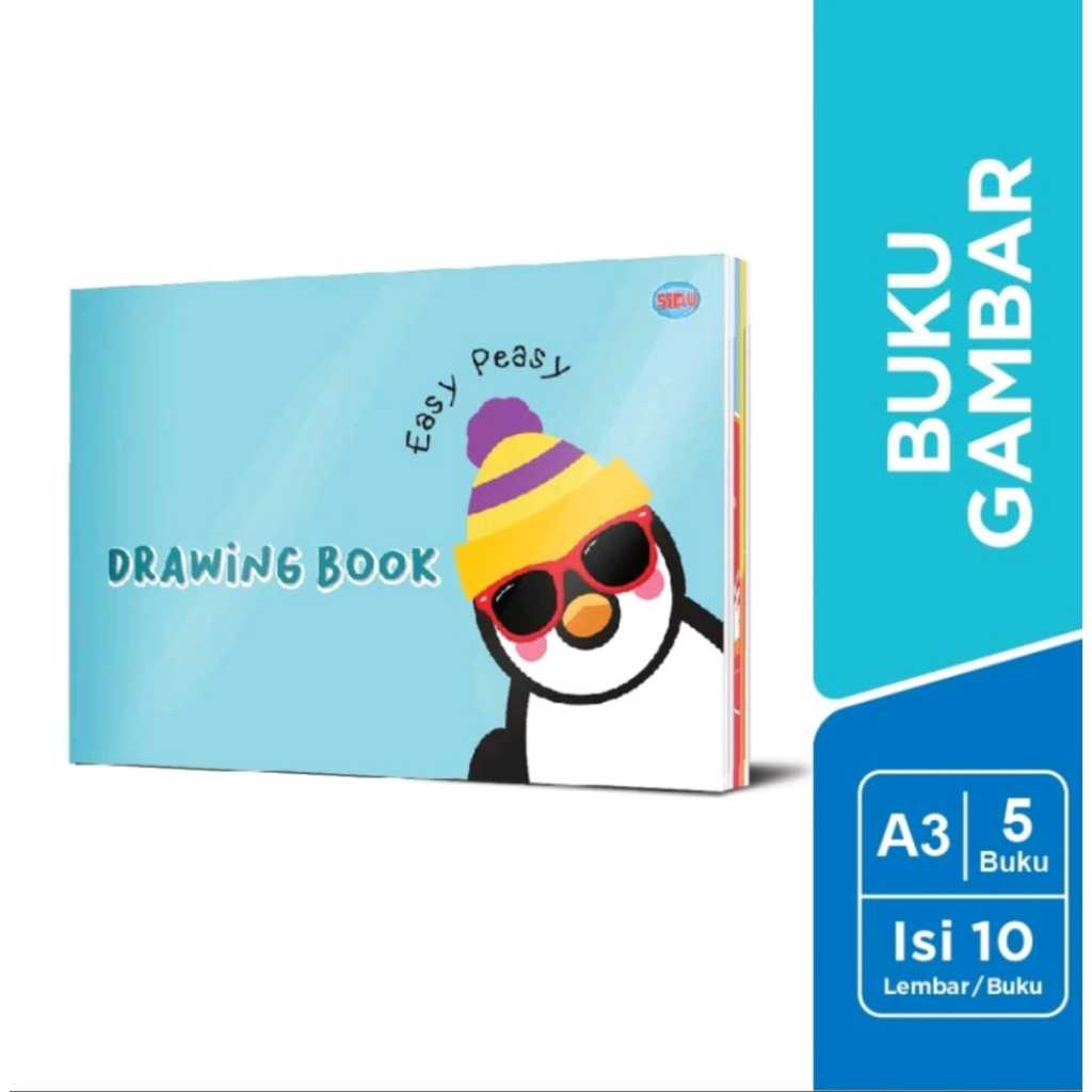 Jual Buku gambar / Drawing Book A3 Sidu 1 pak isi 5 buku | Shopee Indonesia