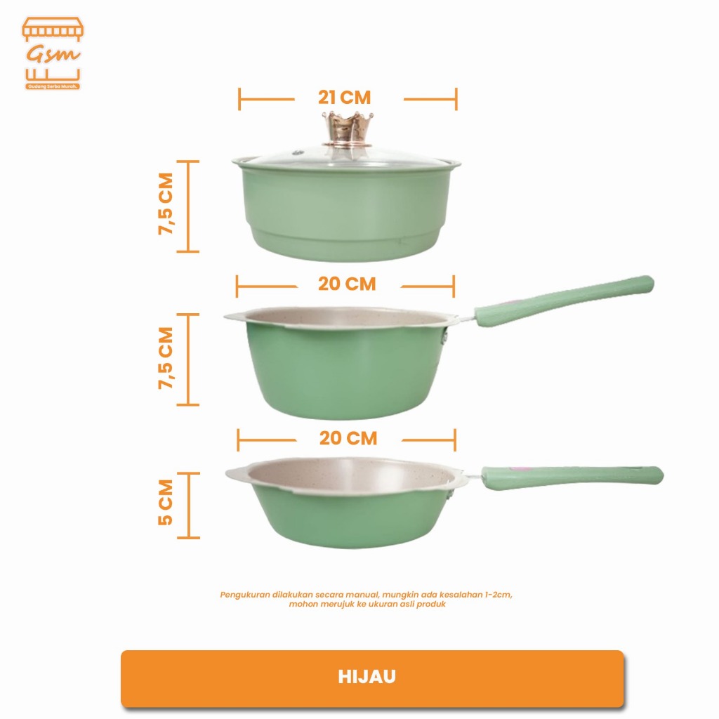 Jual GSM PANCI SET 4 in 1 Sakura Flower Hijau mpasi baby bayi susu fry ...