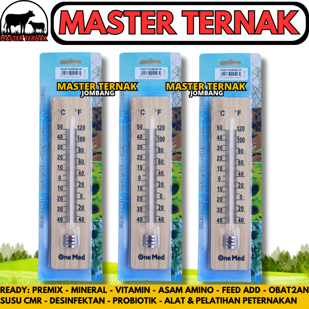 Jual TERMOMETER DINDING KAYU - Thermometer Suhu Ruang Kayu Termometer ...