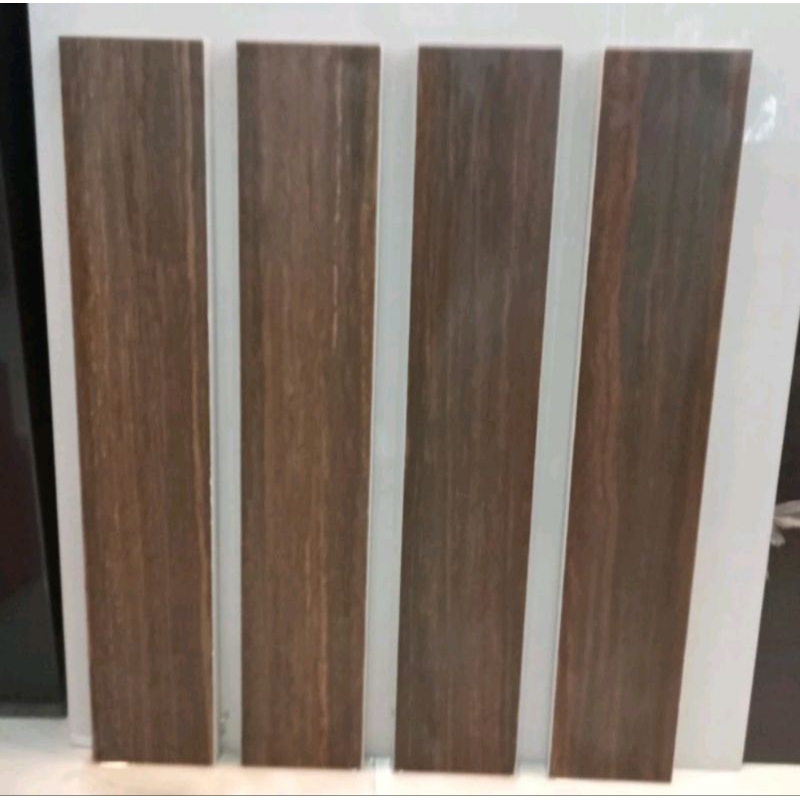Jual granit keramik list/plint dinding motif kayu 10×60 ukuran request ...