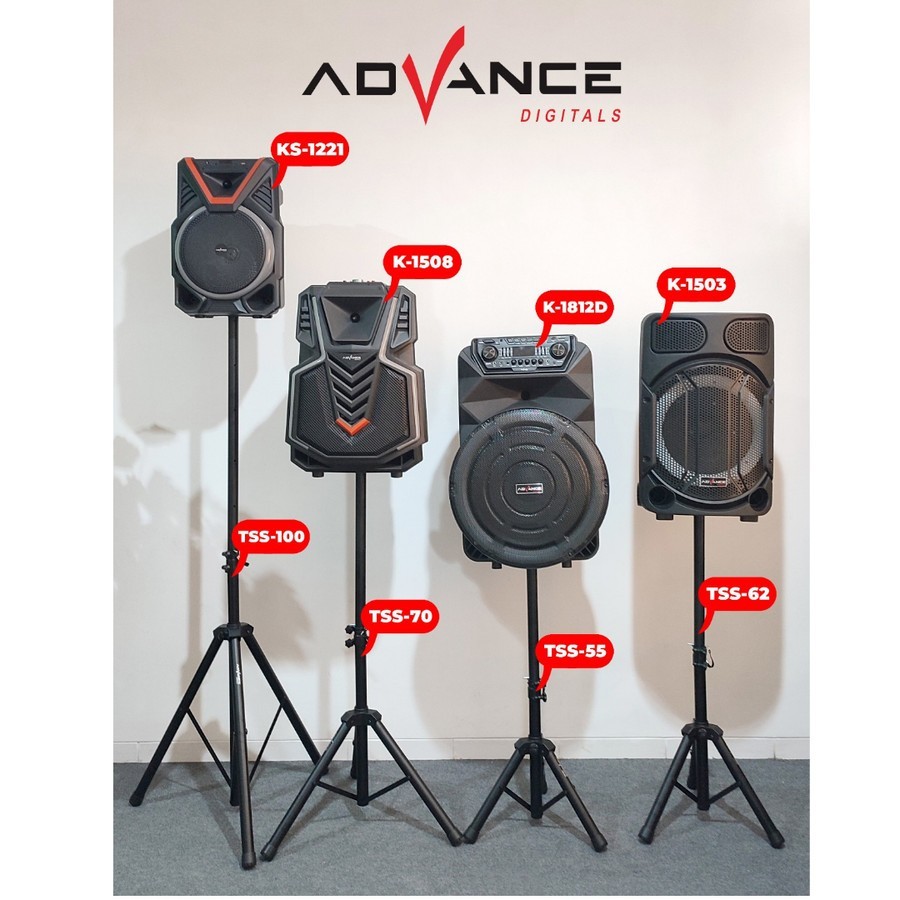 Jual Stand Speaker Besi Advance Tiang Speaker Besi Bergaransi resmi 1 ...