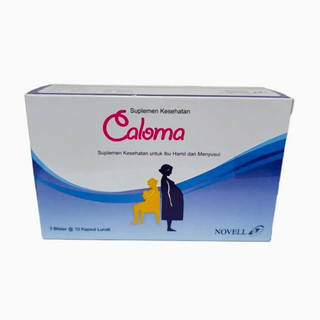 Jual Caloma Box 30 Kapsul -Suplemen kesehatan ibu hamil dan menyusui ...
