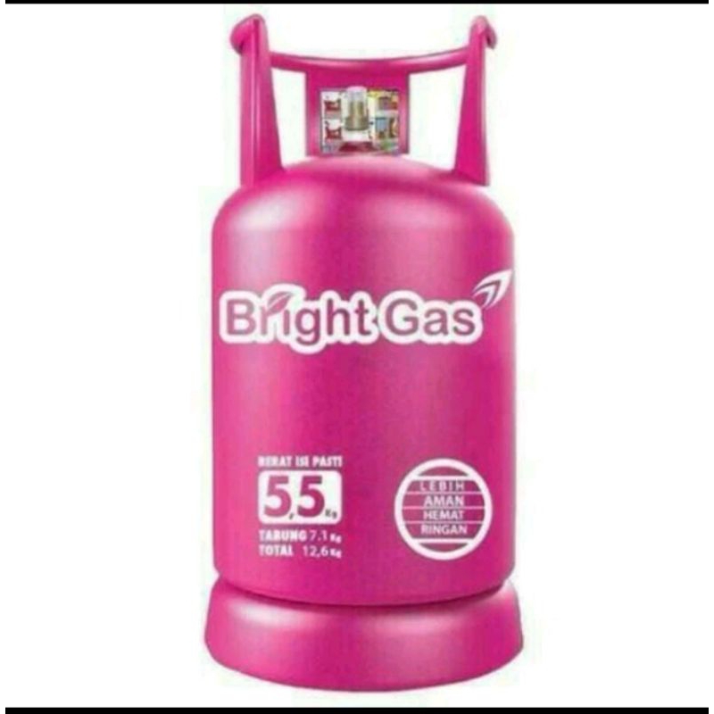 Jual TABUNG BRIGHT GAS 5,5KG ISI + TABUNG | Shopee Indonesia
