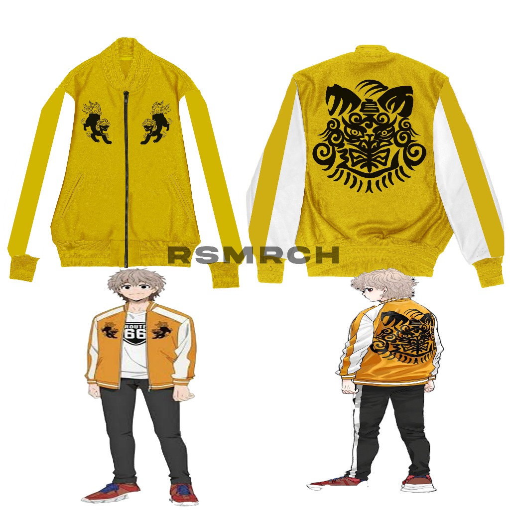 Jual Jaket Sukajan Anime Wind Breaker Shishitoren Tomiyama Choji Bo ...