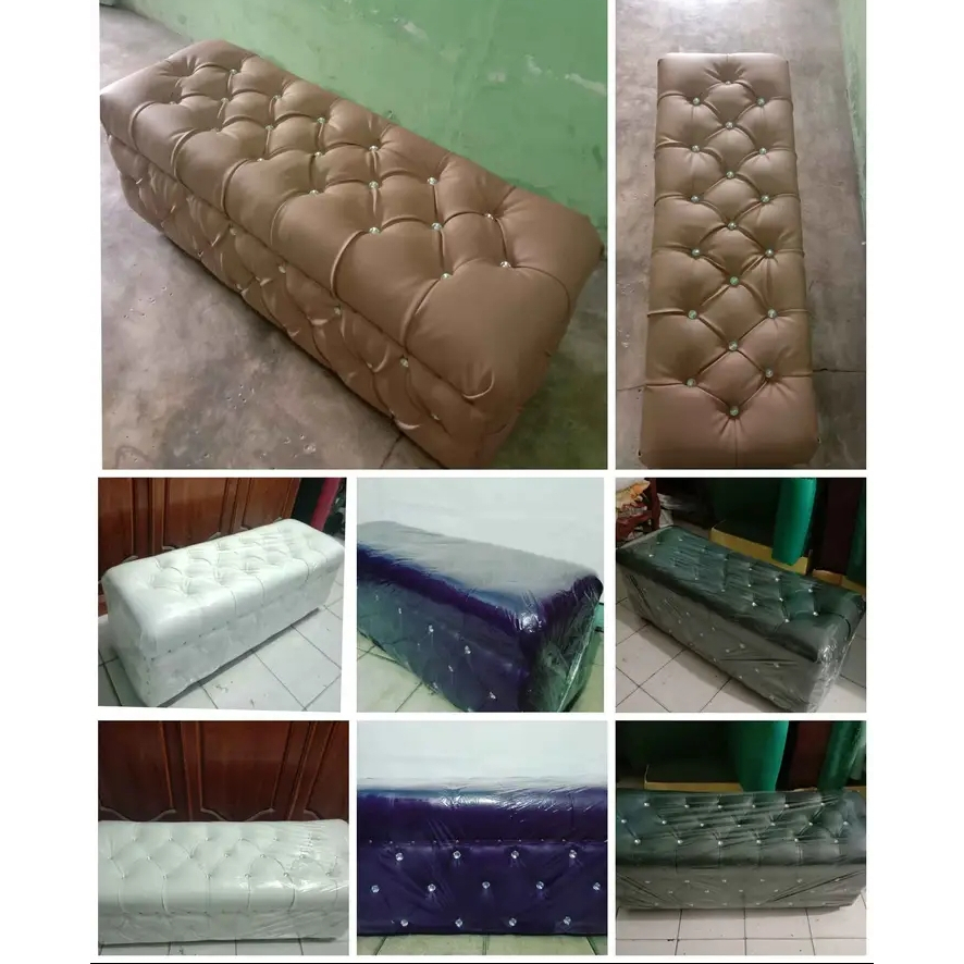 Jual SOFA BENCH MINIMALIS SOFA BENCH SOFA BED STOOL(MODEL PERSEGI dan ...