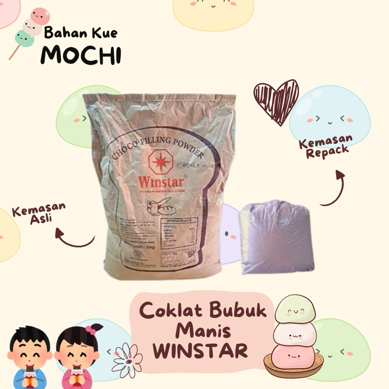 Jual Coklat Bubuk Manis Winstar 1 KG / Coklat Bubuk Manis Kiloan 1 KG ...