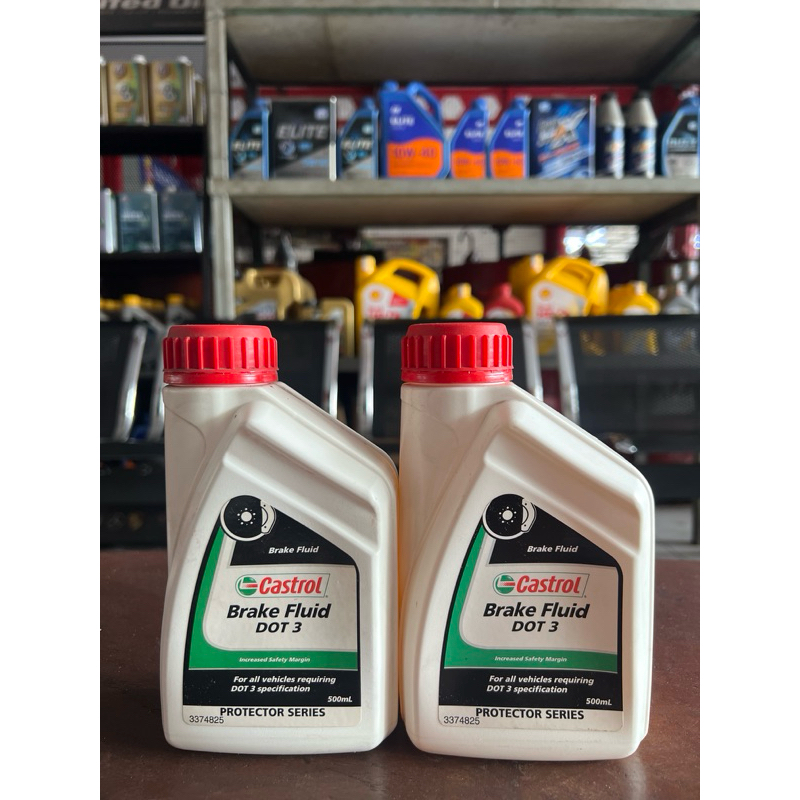 Jual Castrol Break Fluid DOT 3 / Minyak Rem Castrol DOT 3 Kemasan 500Ml ...