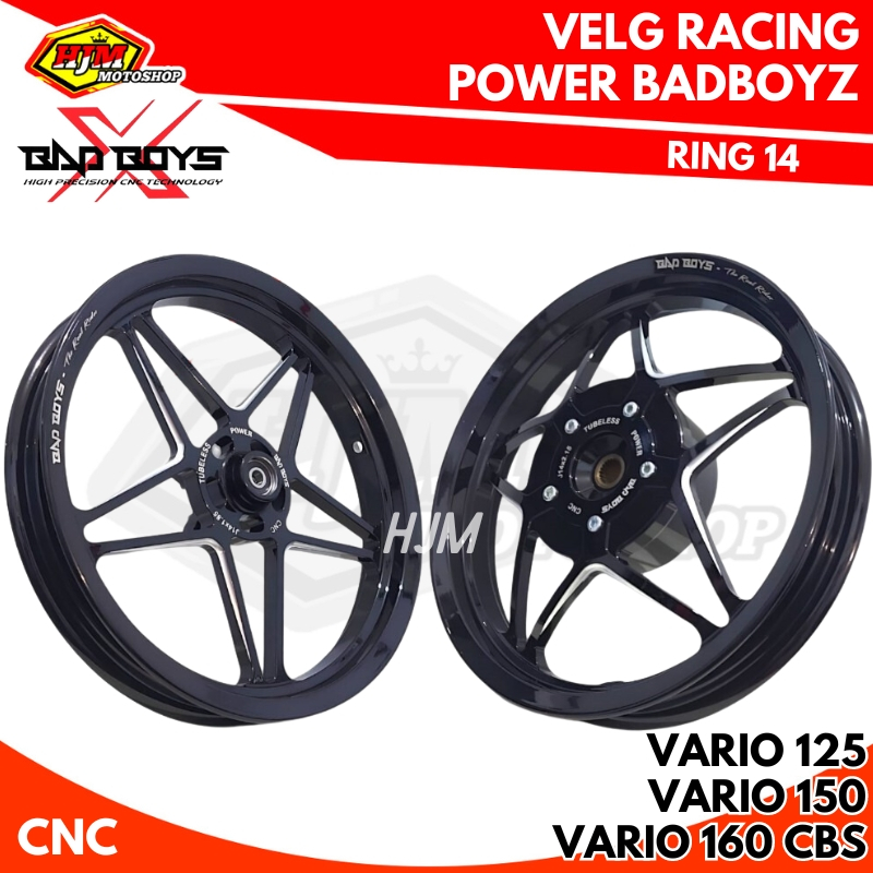 Jual VELG RACING BINTANG POWER BADBOYZ VARIO 125 VARIO 150 VARIO 160 ...