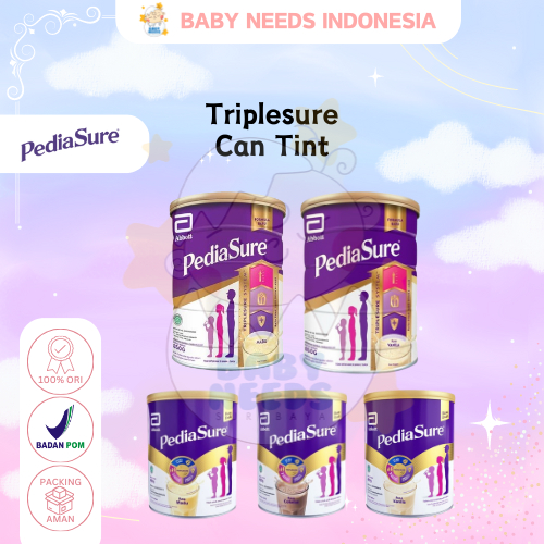 Jual PEDIASURE Triplesure Can Tint 400gr / 850gr - Susu Formula Pertumbuhan Anak | Shopee Indonesia