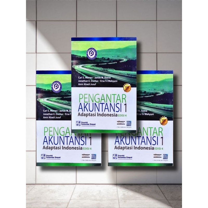 Jual BUKU PENGANTAR AKUNTANSI 1 ADAPTASI INDONESIA EDISI 4 | WARREN | Shopee Indonesia