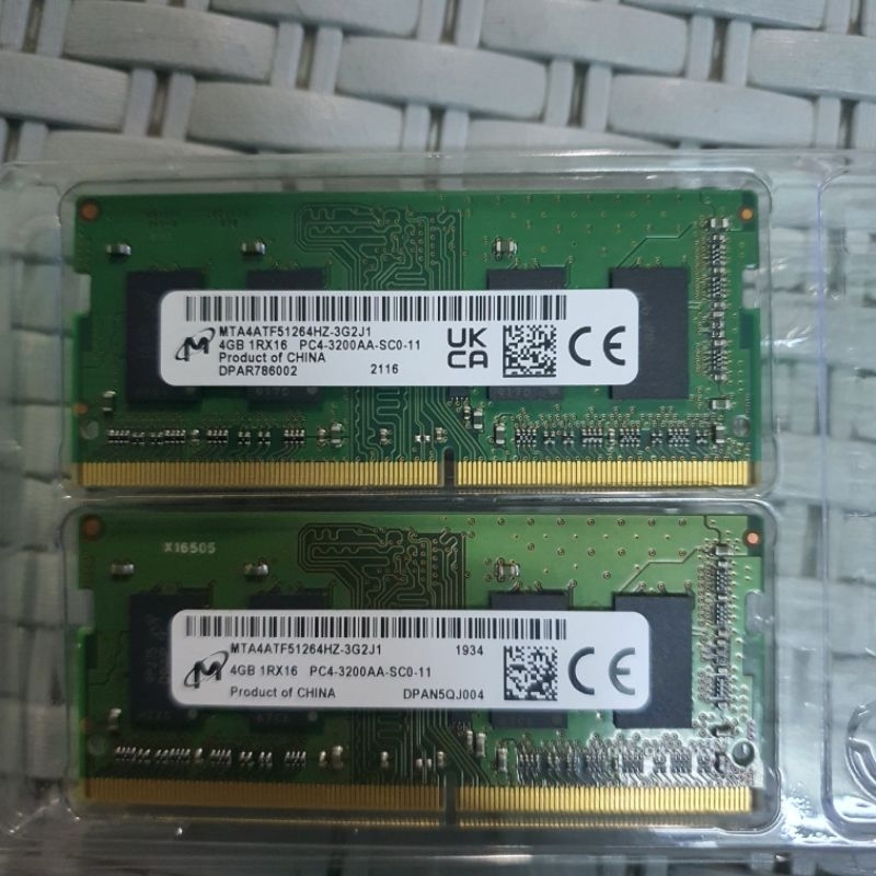 Jual Ram Memory Memori Laptop Ddr4 4gb 3200mhz Shopee Indonesia