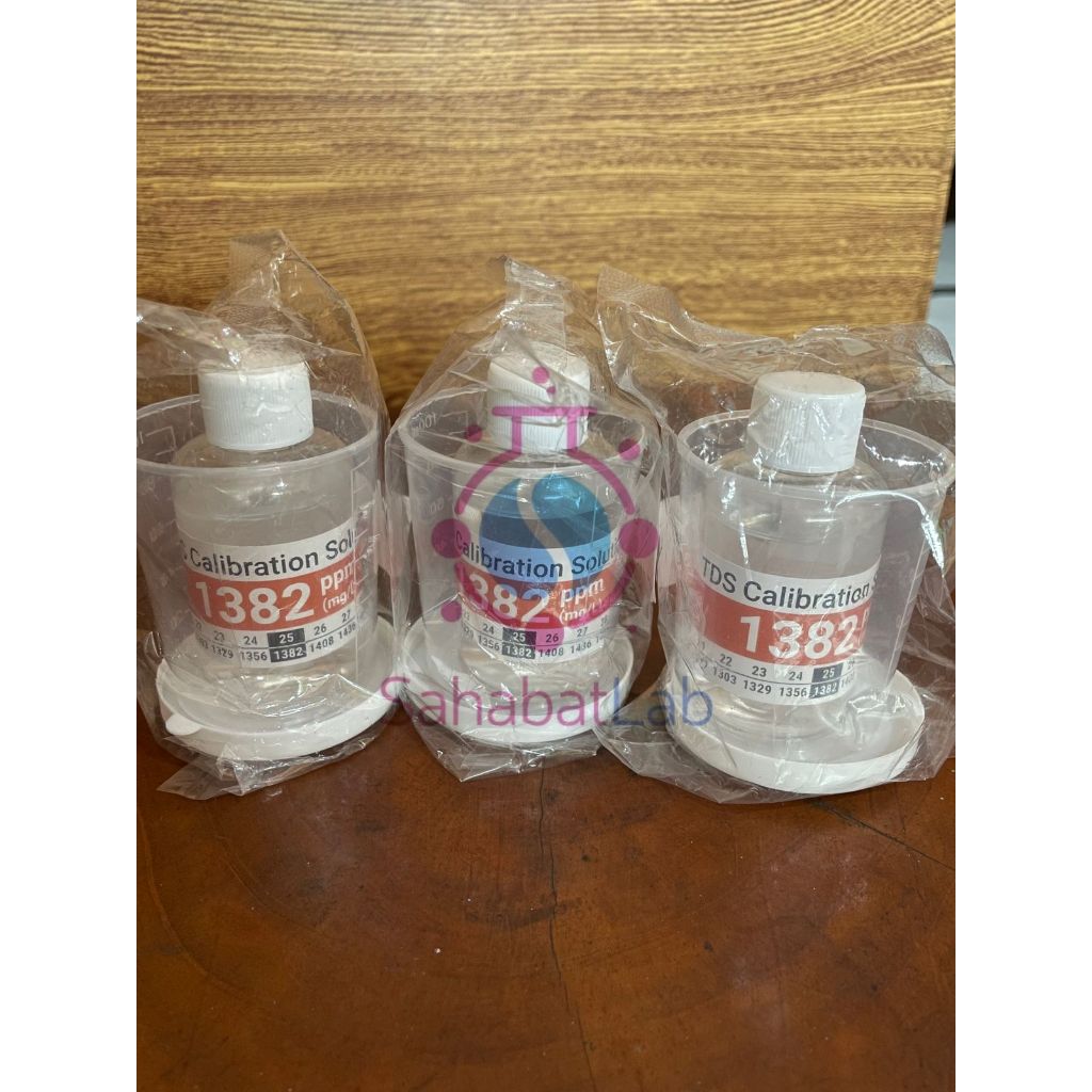 Jual TDS Calibration Solution 1382 PPM Larutan Cairan Kalibrasi TDS Meter | Shopee Indonesia