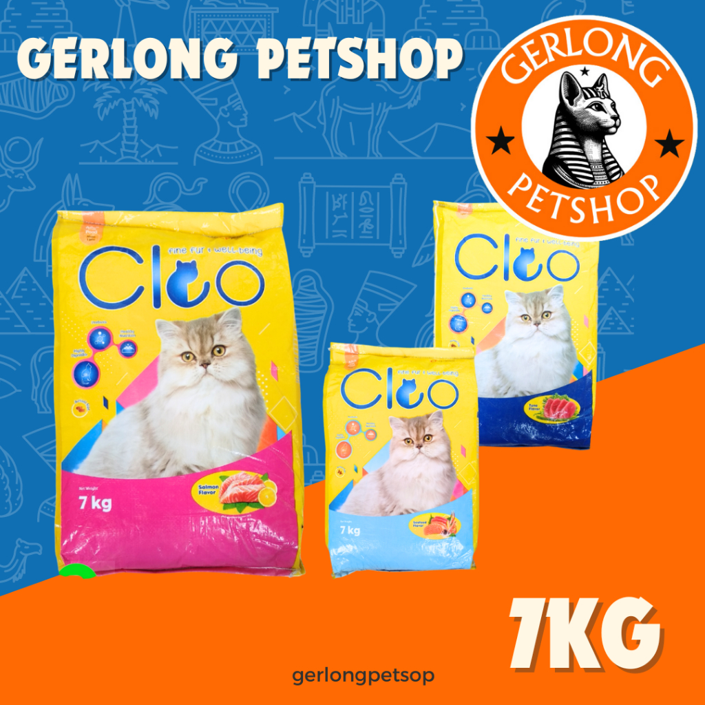 Jual CLEO CAT FOOD 7KG cleo tuna seafood tuna GOJEK GRAB | Shopee Indonesia