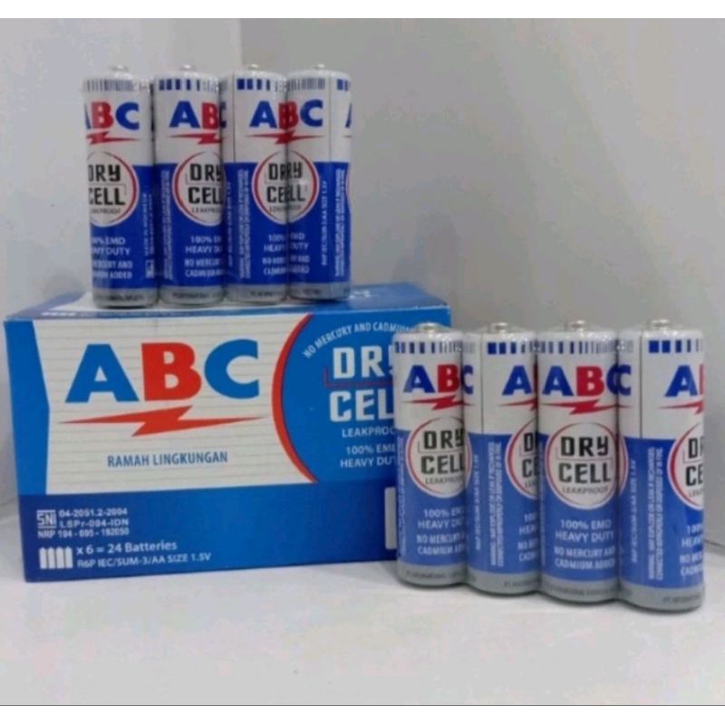 Jual Baterai abc AA [4 PCS] | Shopee Indonesia