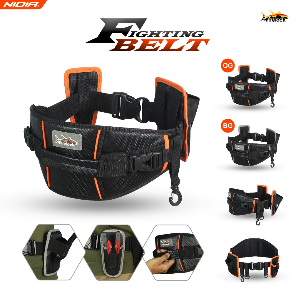 Jual FIGHTING BELT | SABUK HAJAR IKAN | GIMBAL MANCING FIRELOCK ...