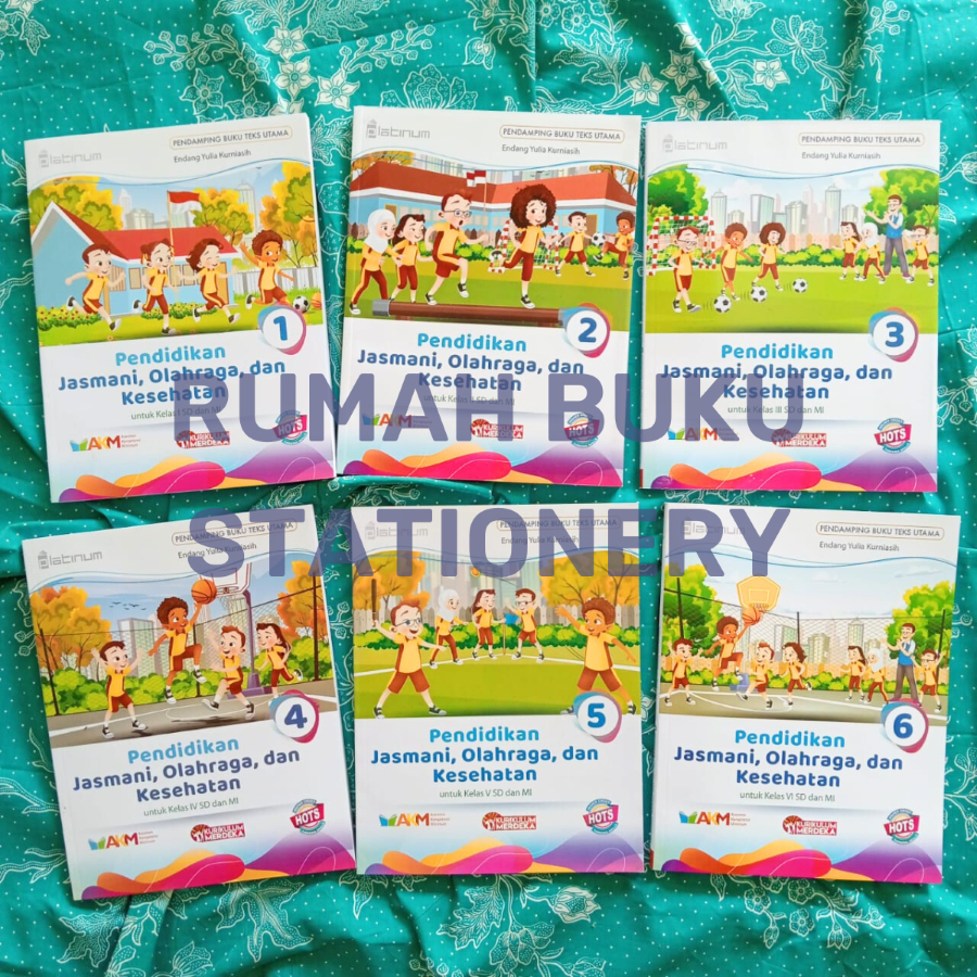 Jual PLATINUM Buku PJOK SD/MI Kelas 1 2 3 4 5 6 Pendidikan Jasmani Olahraga Dan Kesehatan Tiga ...