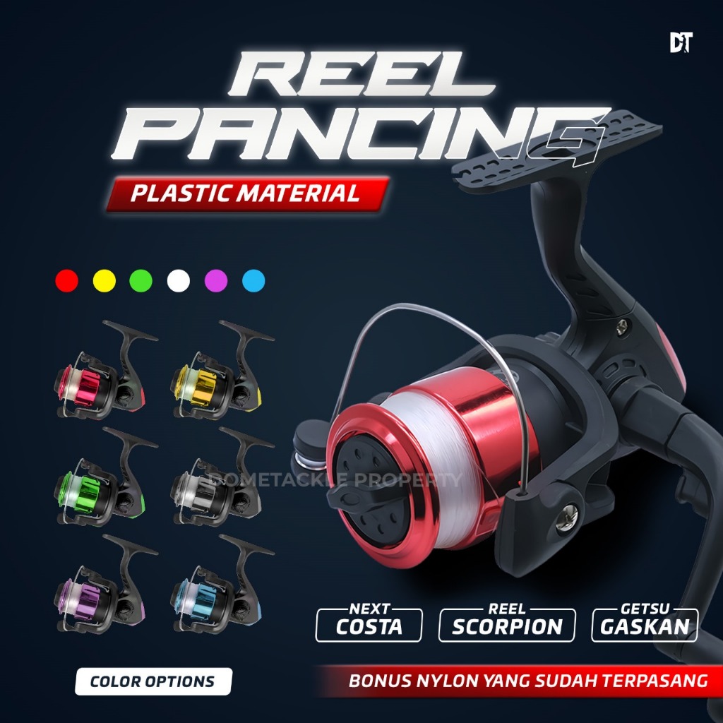 Jual Reel Pancing Plastik Next Scorpion FX 200 Reel Pancing Spinning 4 ...