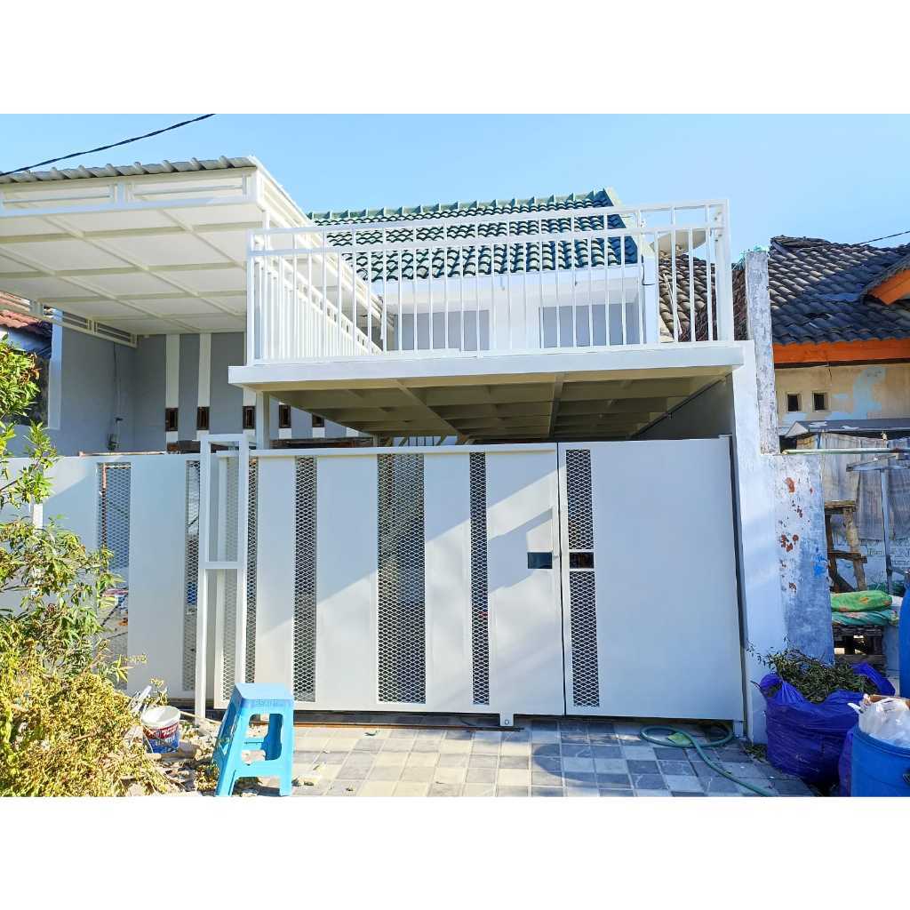 Jual Mezzanine Outdore Kanopi Balkon Kanapi Dak Besi | Shopee Indonesia