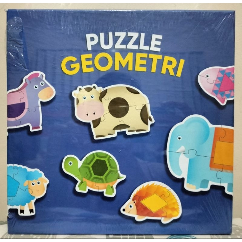 Jual Mainan Edukasi Puzzle Geometri | Shopee Indonesia