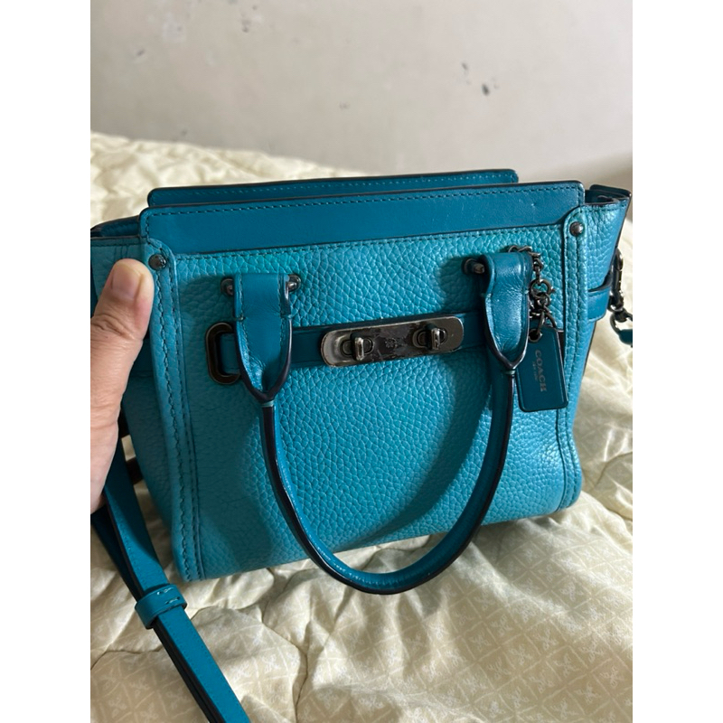 Jual Tas Wanita Coach Swagger / tas Preloved Coach | Shopee Indonesia