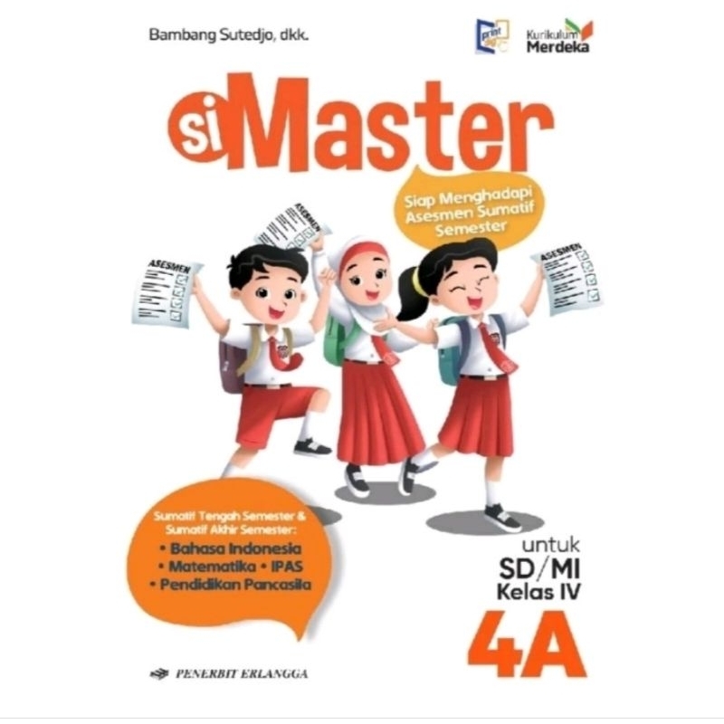 Jual si master SD Kelas 4A Kurikulum merdeka (original) | Shopee Indonesia