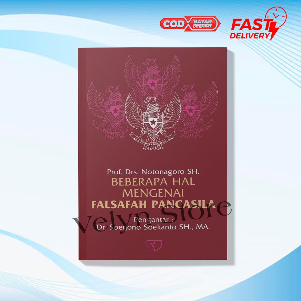 Jual Beberapa Hal Mengenai FALSAFAH PANCASILA _ Notonagoro Soerjono ...