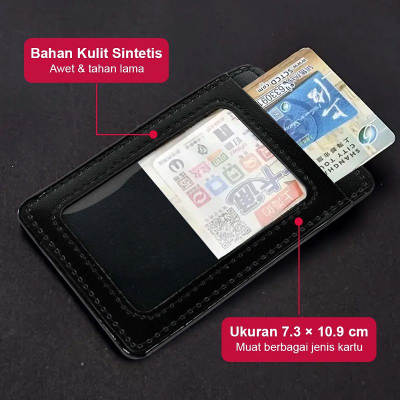 Jual Kantung Badge Id Card Name Tag Debit Credit Card | Shopee Indonesia