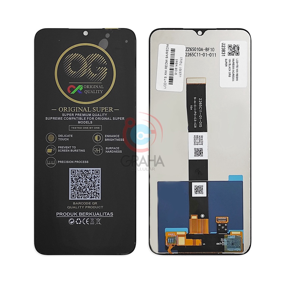 Jual LCD XIAOMI REDMI 9A 9C OG ORI SUPER FULLSET TOUCHSCREEN KODE A2L3 | Shopee Indonesia