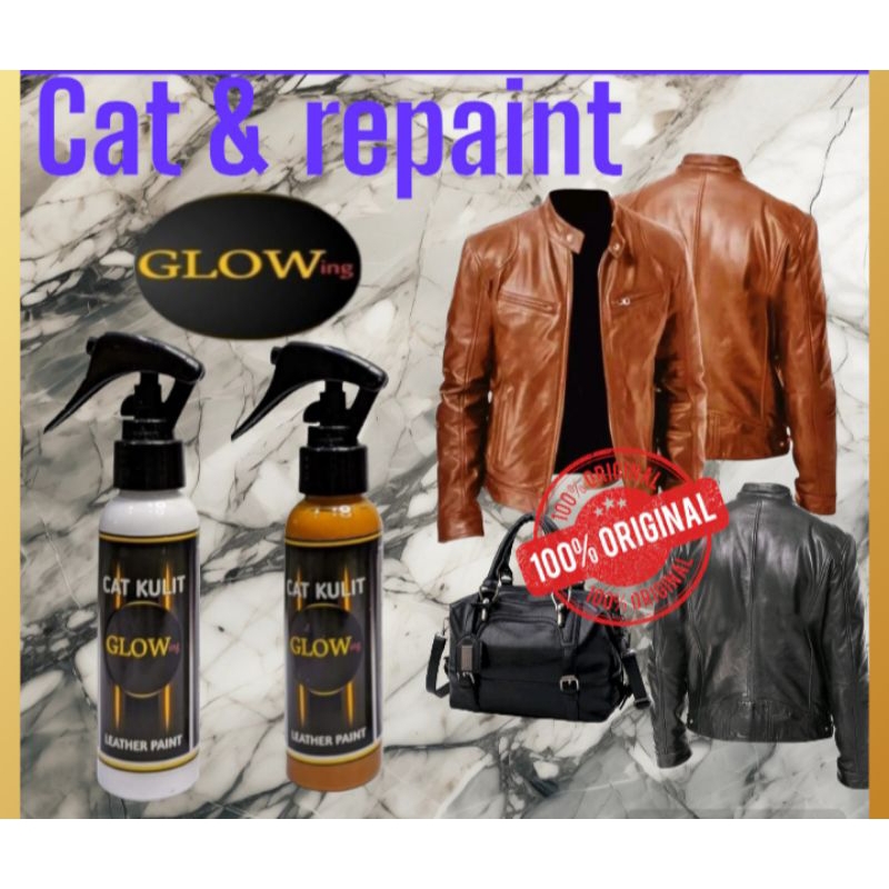 Jual cat tas kulit jaket sepatu kanvas midsol leather repaint poles ...