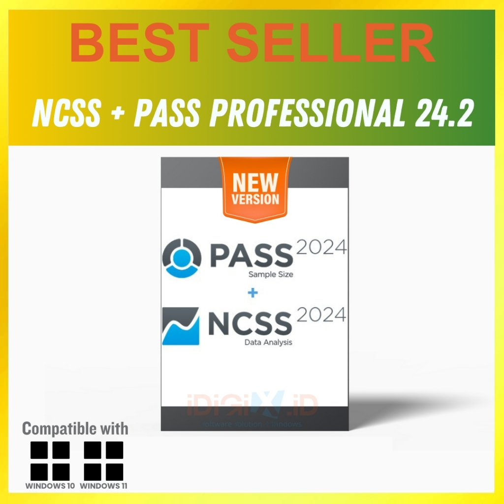 Jual NCSS + PASS PRO 2025 V.25.2 PERPETUAL LICENSE | Statistical ...