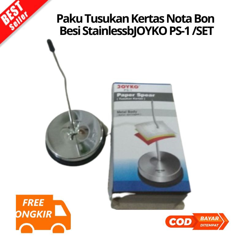 Jual [JK] BAYAR DI TEMPAT Paku Tusukan Kertas Nota Bon Besi ...