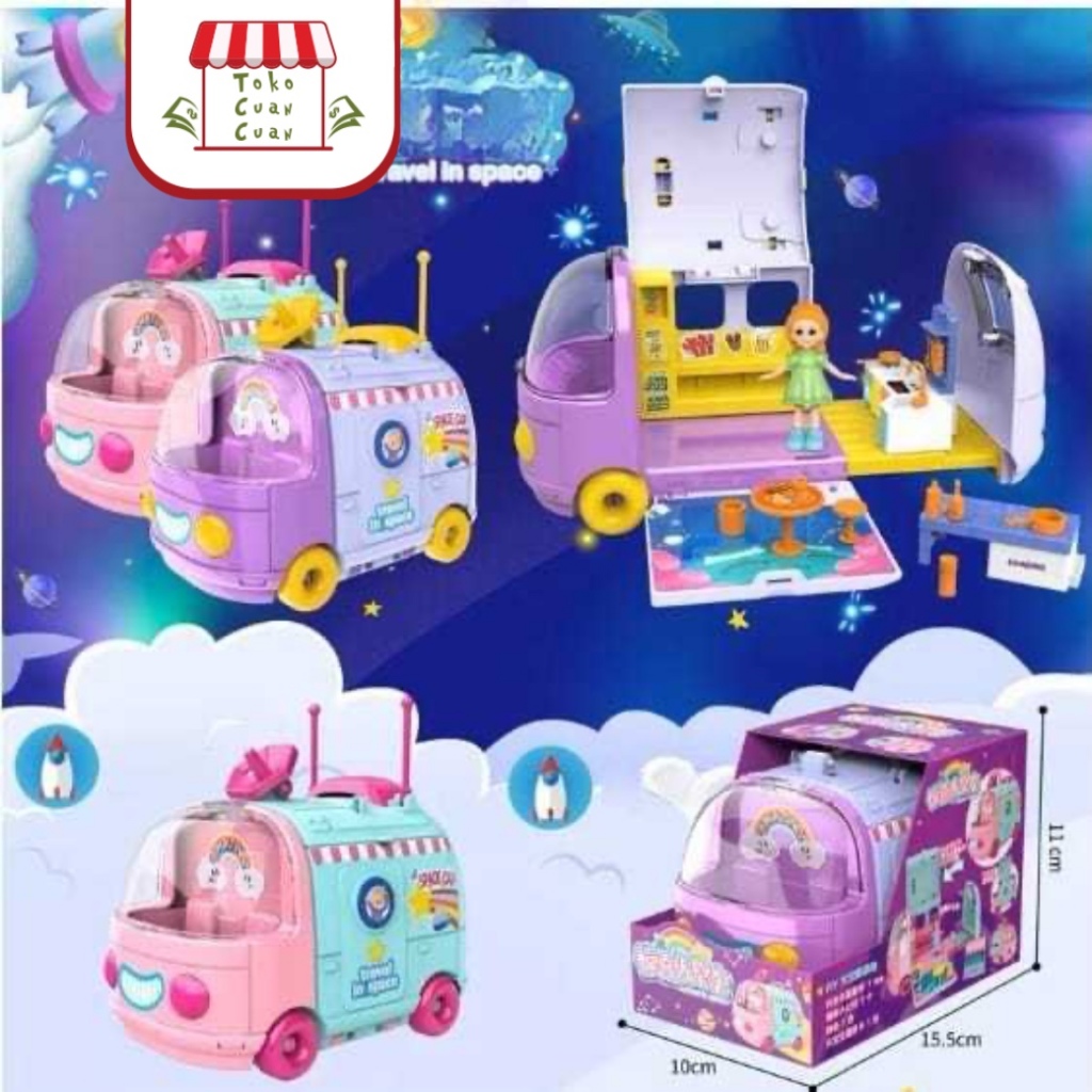 Jual TCC DIY Camper Van Pocket Mainan Anak Hadiah Kado Ultah | Shopee ...