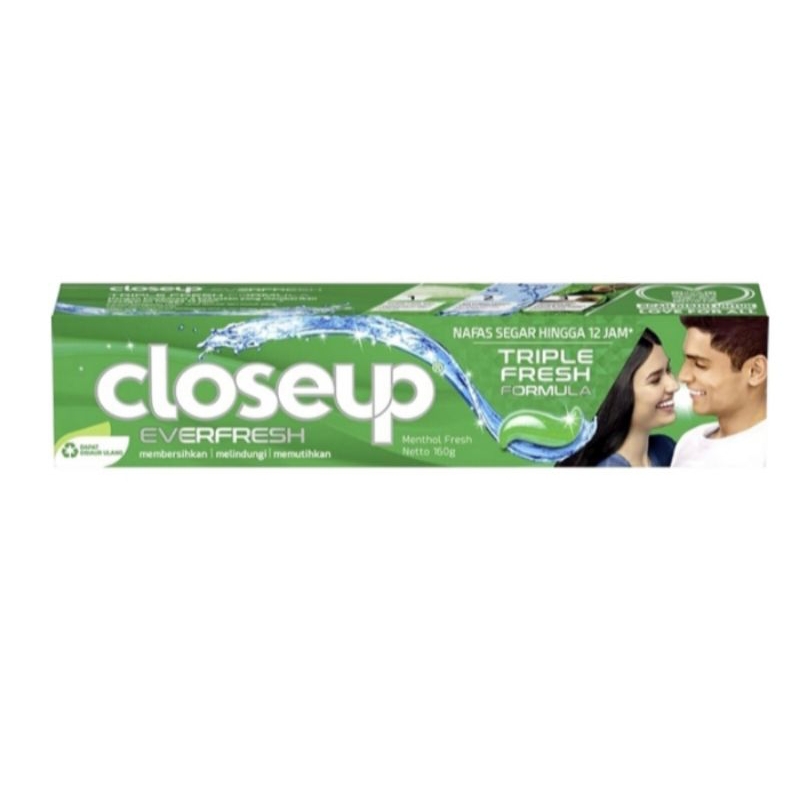 Jual Closeup Ever Fresh Toothpaste Anti Bacterial 160 g | Shopee Indonesia