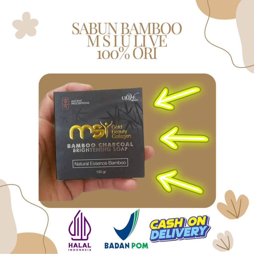 Jual Perawatan Wajah - MSI Sabun Bamboo Charcoal Original | Shopee ...