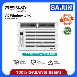 Jual REIWA AC Window CW-0501RA 1/2 PK / CW-0901RA 1 PK AC Low Watt ...