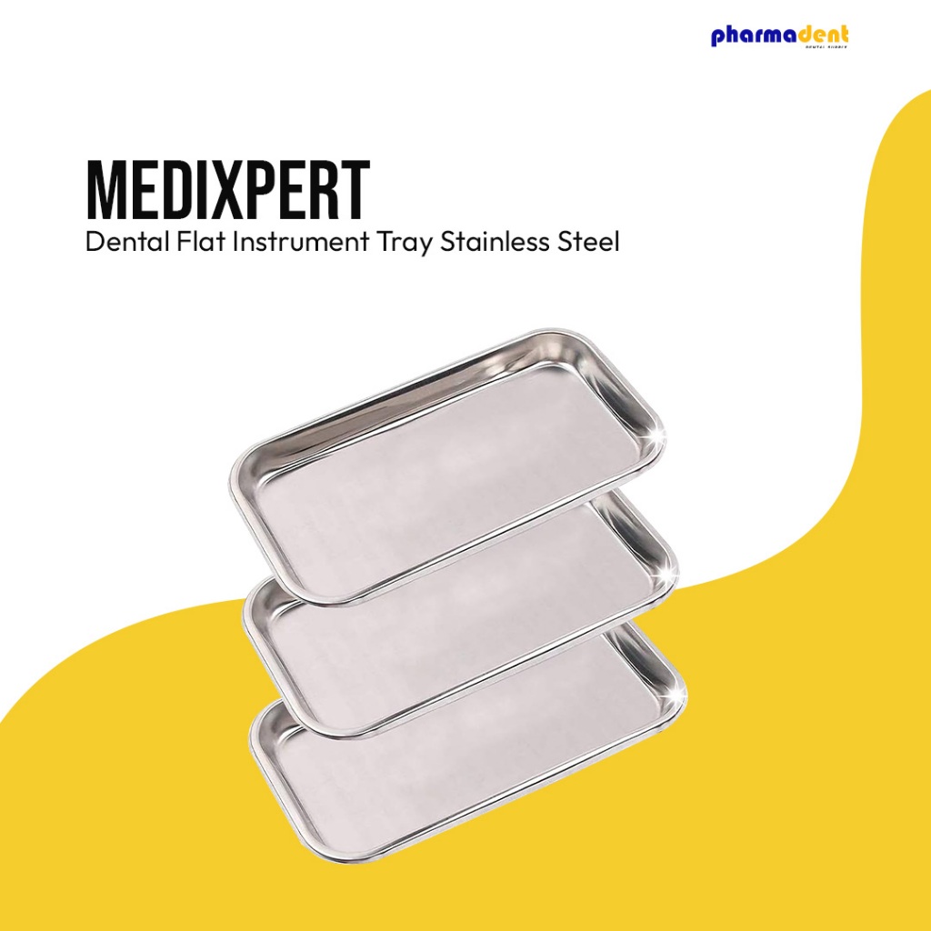 Jual Pharmadent - Dental Tray Madixpert Flat Instrument Tray | Shopee ...