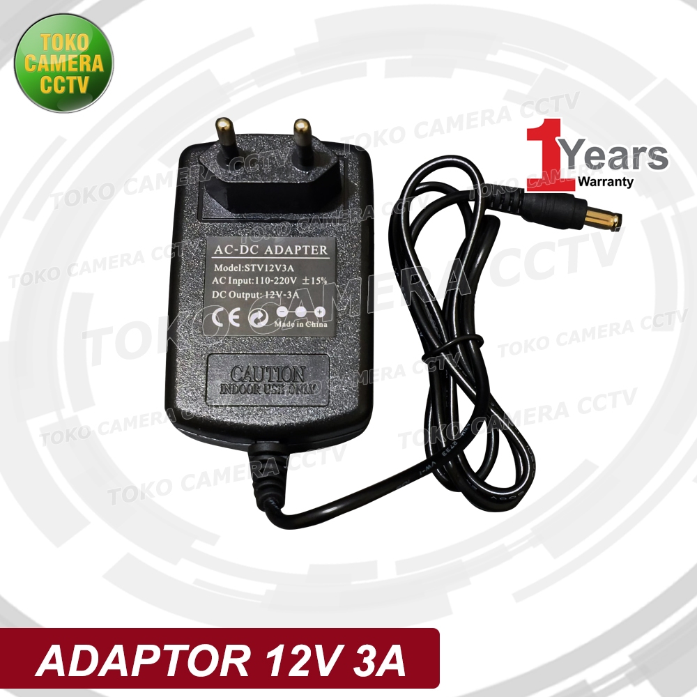 Jual ADAPTOR 12V 3A POWER DC ADAPTER 12V BERGARANSI | Shopee Indonesia