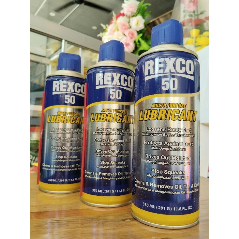 Jual REXCO 50 multi purpose lubricant pemulas serba guna/ anti karat ...