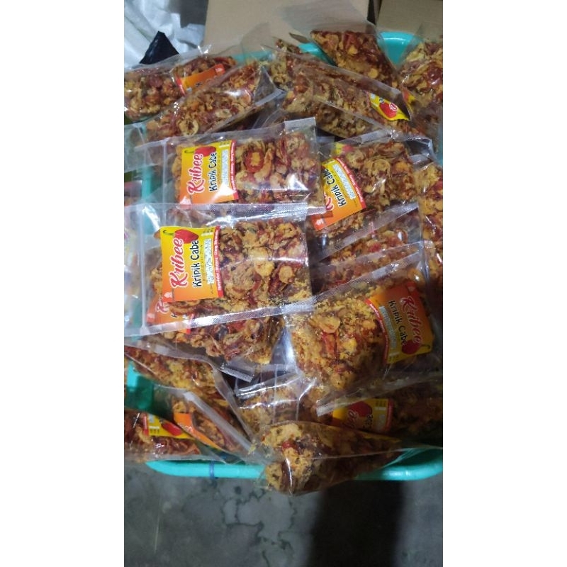 Jual Kribe ( kripik cabe dieng ) 250 gram | Shopee Indonesia