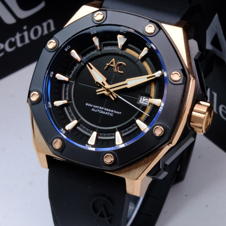 Jual Jam Alexandre Christie Automatic Pria Terbaru 2024 Original AC ...