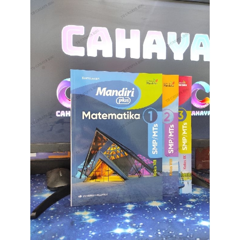 Jual MANDIRI PLUS MATEMATIKA SMP KELAS 7 8 9 SMP ERLANGGA KURIKULUM MERDEKA REVISI TERBARU ...