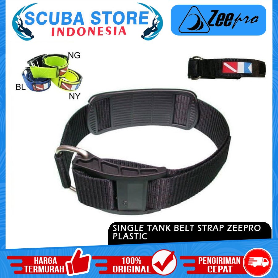 Jual Single Tank Belt Strap Zeepro Plastic Sabuk Penahan Penopang ...